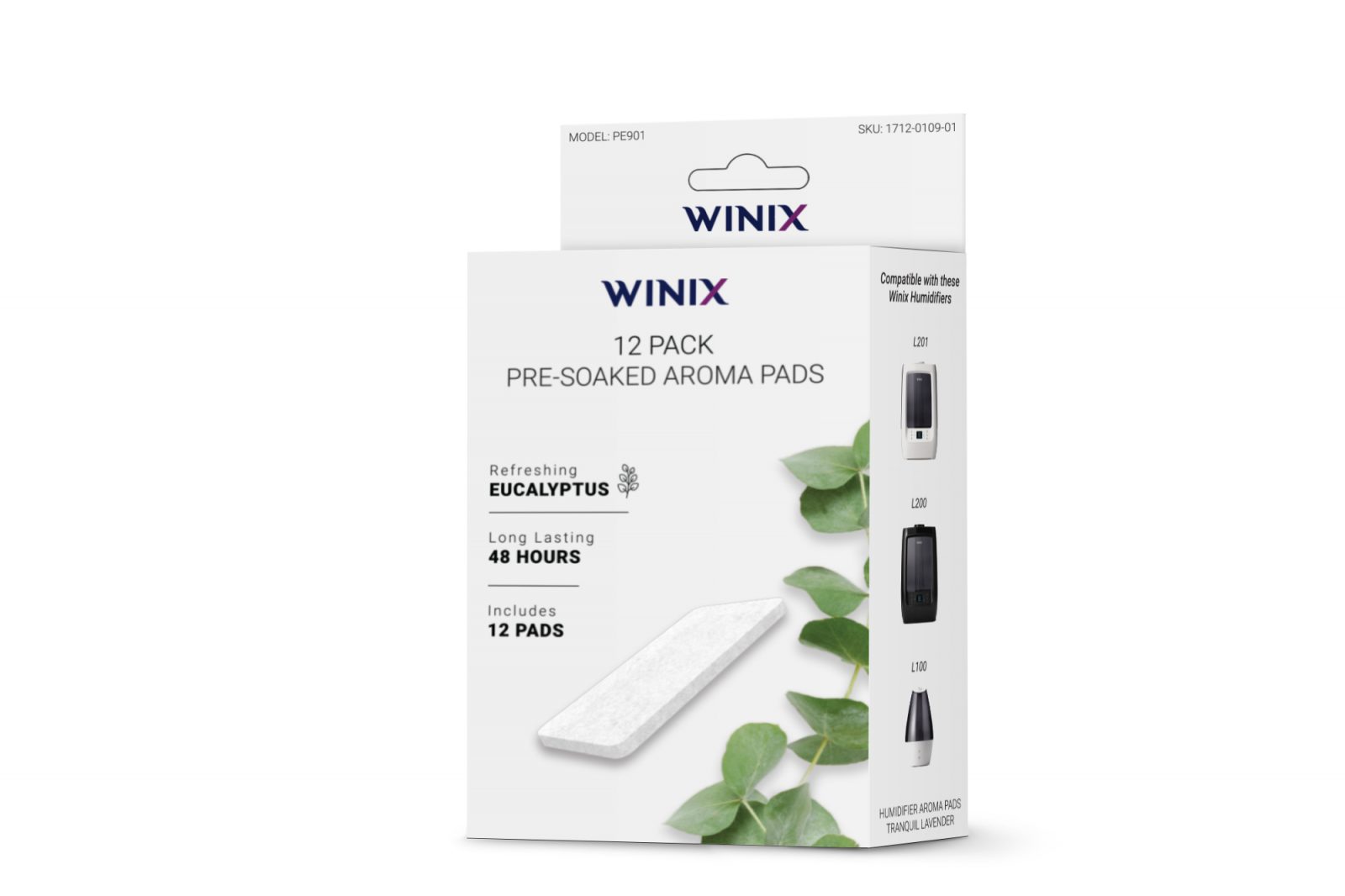 Eucalyptus Pre-Soaked Aroma Pads - Winix America Inc